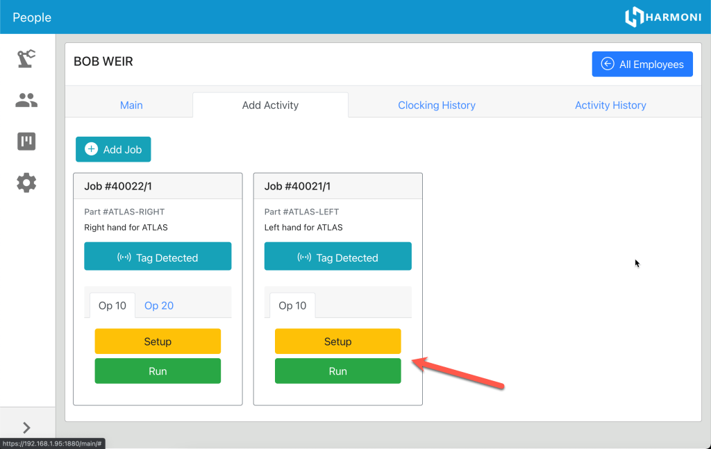 Integrated Labor Tracking Software for CNC Machine Shops - Harmoni